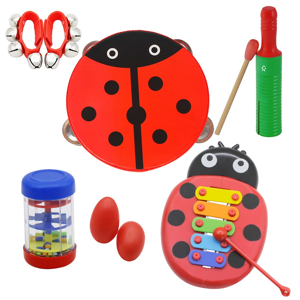 Musical Toys Percussion Instruments Band Rhythm Ki... – Grandado
