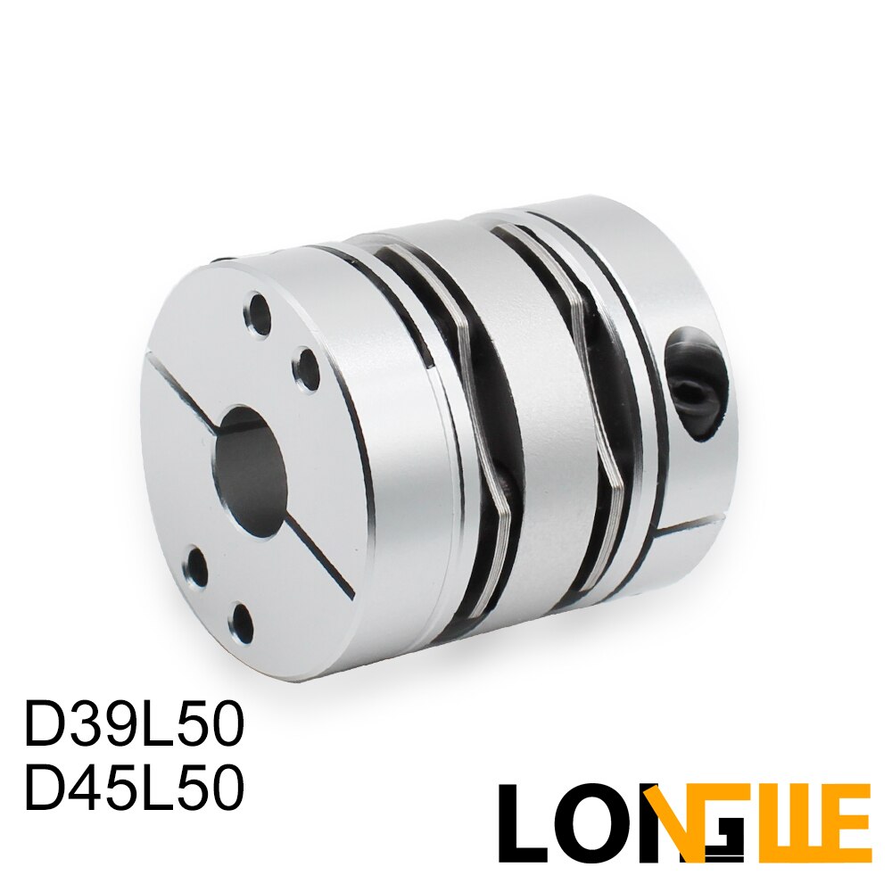 LONGWE CNC Motor Diaphragm Couplings D39 L50 D45 L... – Grandado