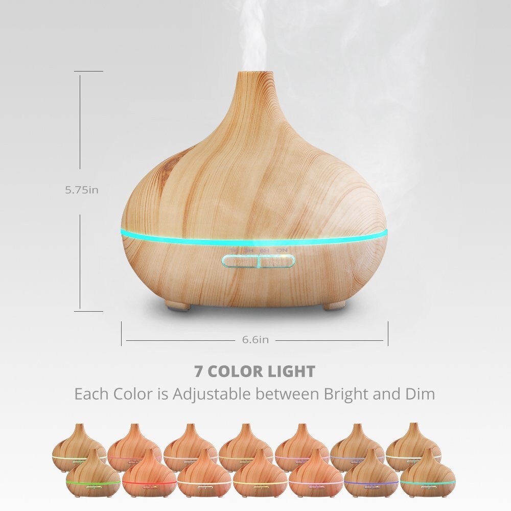 Essential Oil Diffuser Air Aroma Mist Theapy Vapor... – Grandado