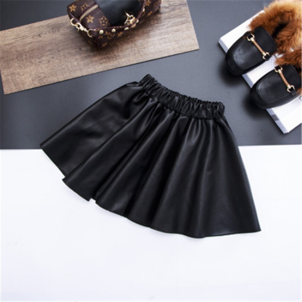 Spring Summer girls PU skirt baby skirt kids skirt... – Grandado