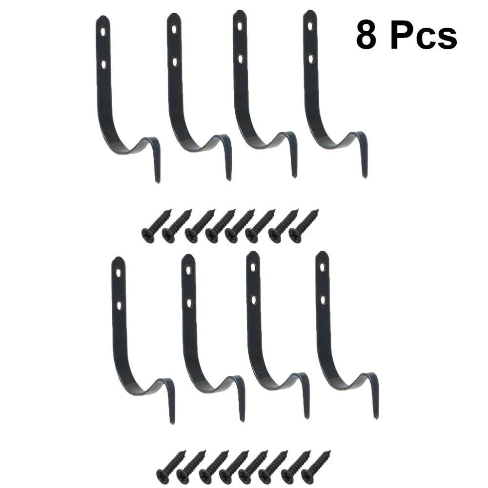 5pcs Metal Hanging J Shape Hooks Household Living ... – Vicedeal