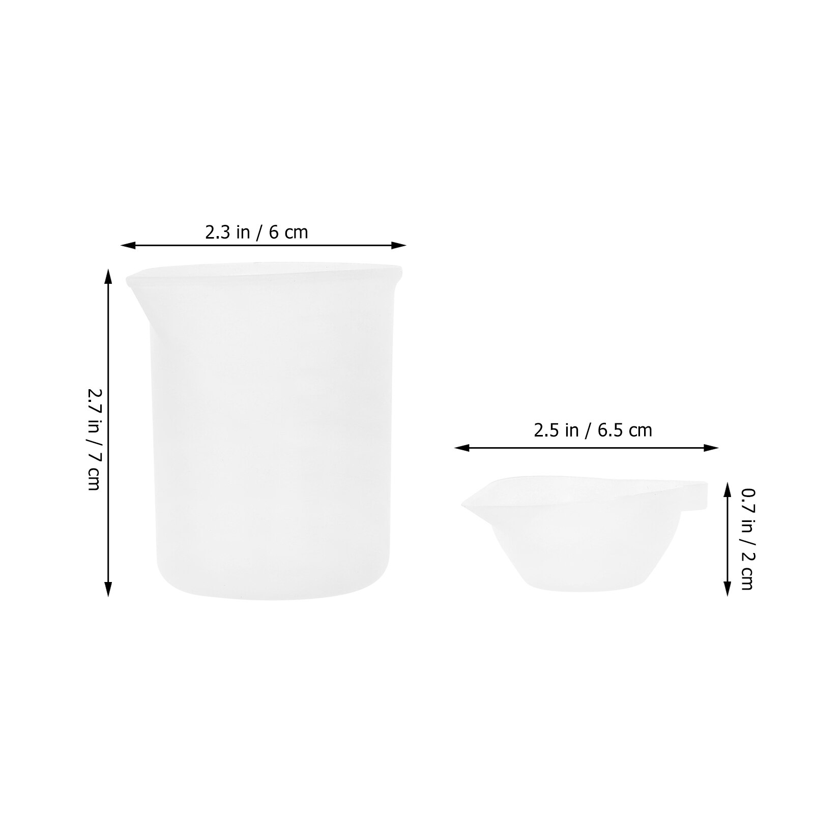 8Pcs Pigment Coloring Toning Cup Silicone Colour M... – Vicedeal