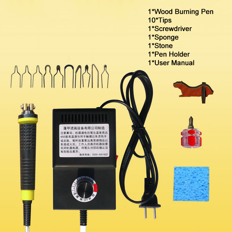 Electrocautery długopis rzeźba w drewnie maszyna r... – Grandado