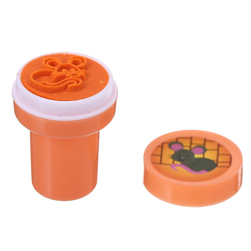 10Pcs Cute Self-ink Farm Animals Stamps Cartoon Pa... – Grandado