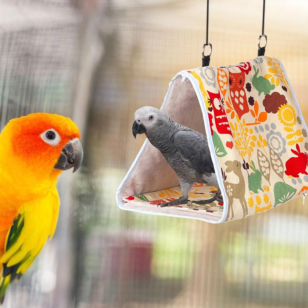 Soft Bird Hanging Cave Peony Parrot Small Hammock ... – Grandado