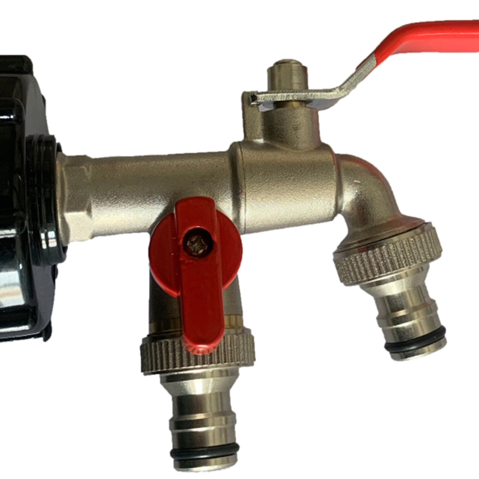 Ibc Tank Adapter Grove Draad 1/2 "Tuinslang Kraan Met Dual Outlet ...