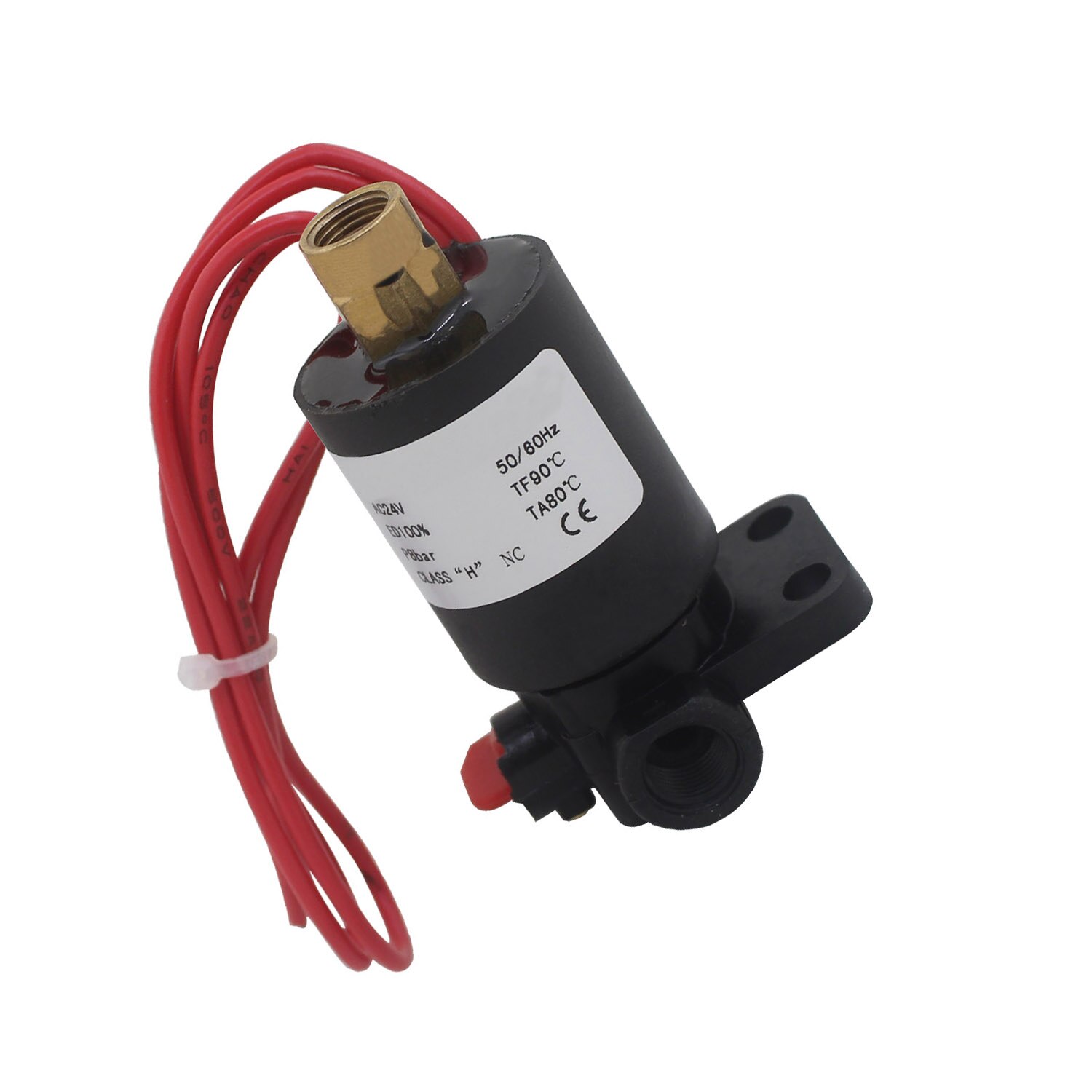 water 3 way Pilot plastic solenoid valve NC plasti... – Grandado