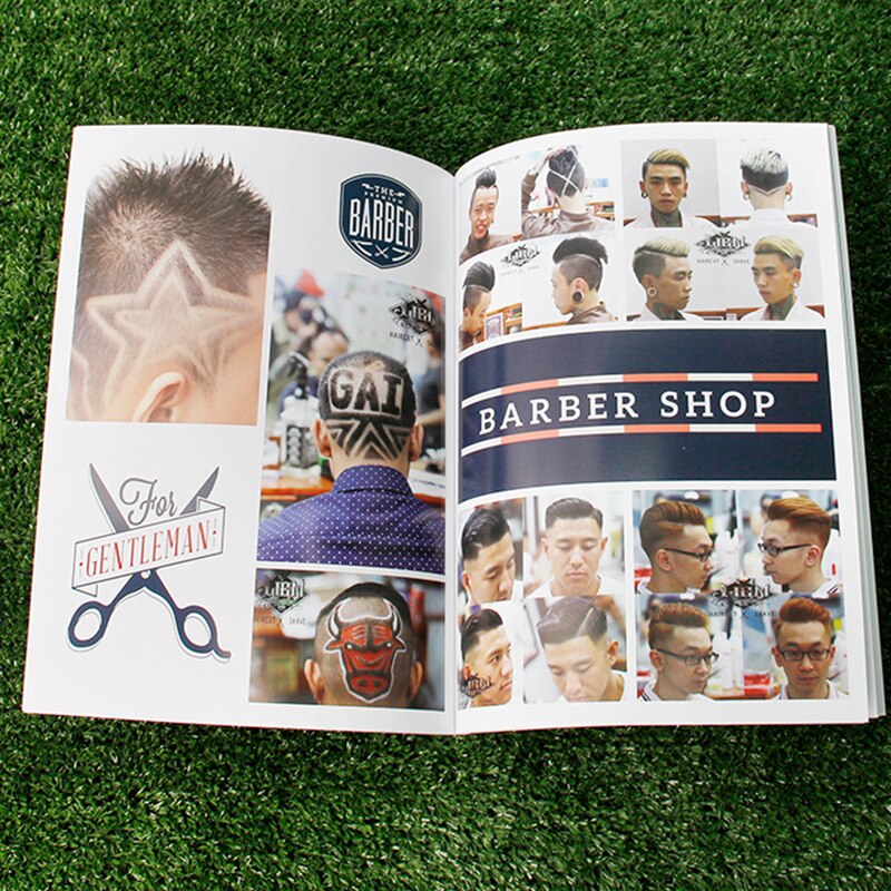 Oil Slick Carving Hairstyling Book 238 Types Hair ... – Grandado