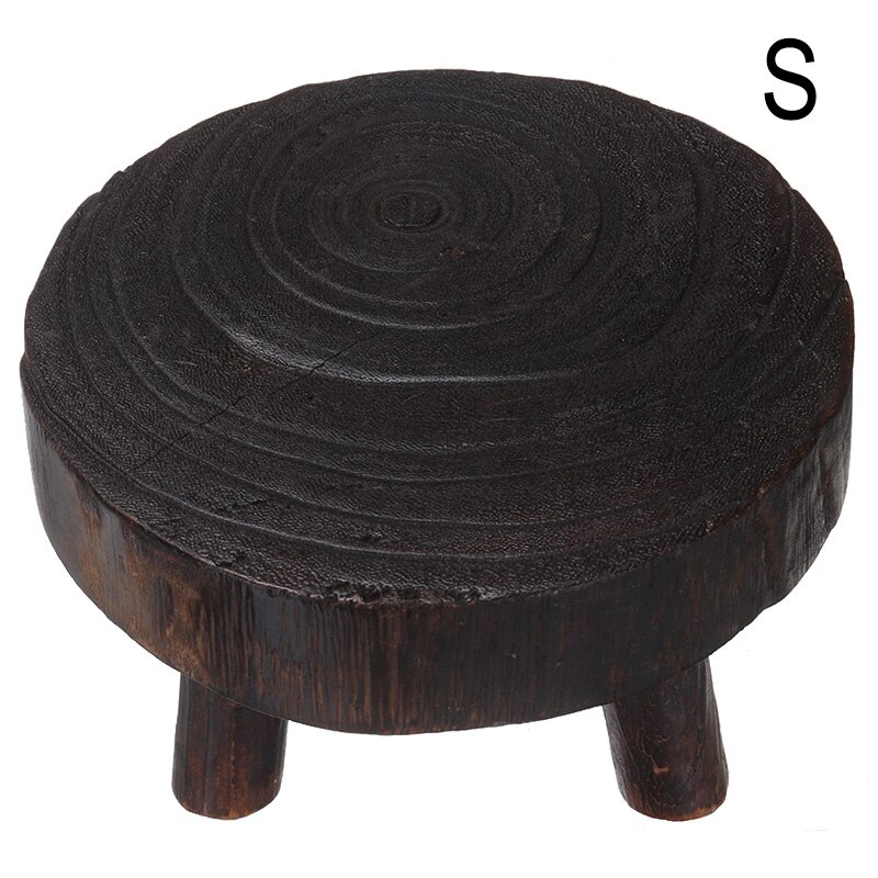 S/M/L Wooden Plant Stand Flower Pot Base Stool Ind... – Grandado
