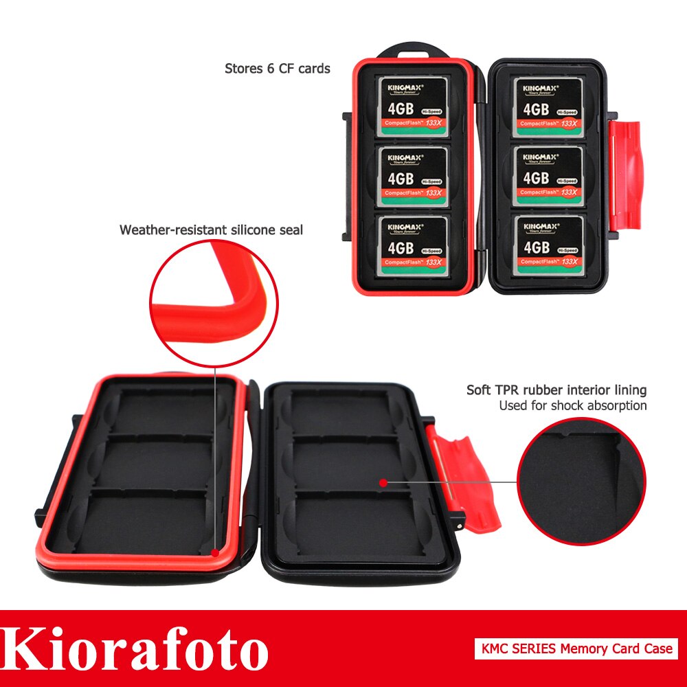6 Cf Card Slots Case Professionele Waterbestendig ... – Grandado