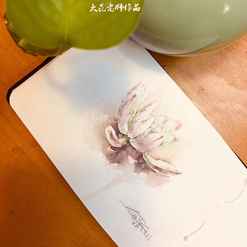 Reizen handbook aquarel dit katoen pulp 300g platt... – Grandado