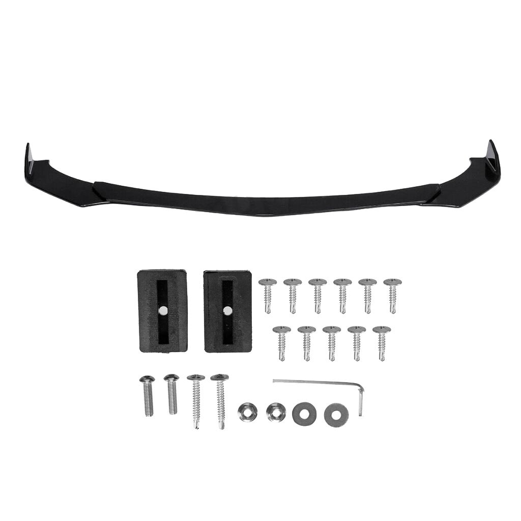 3 Pack Lower Front Bumper Lip Body Kit Spoiler For... – Grandado