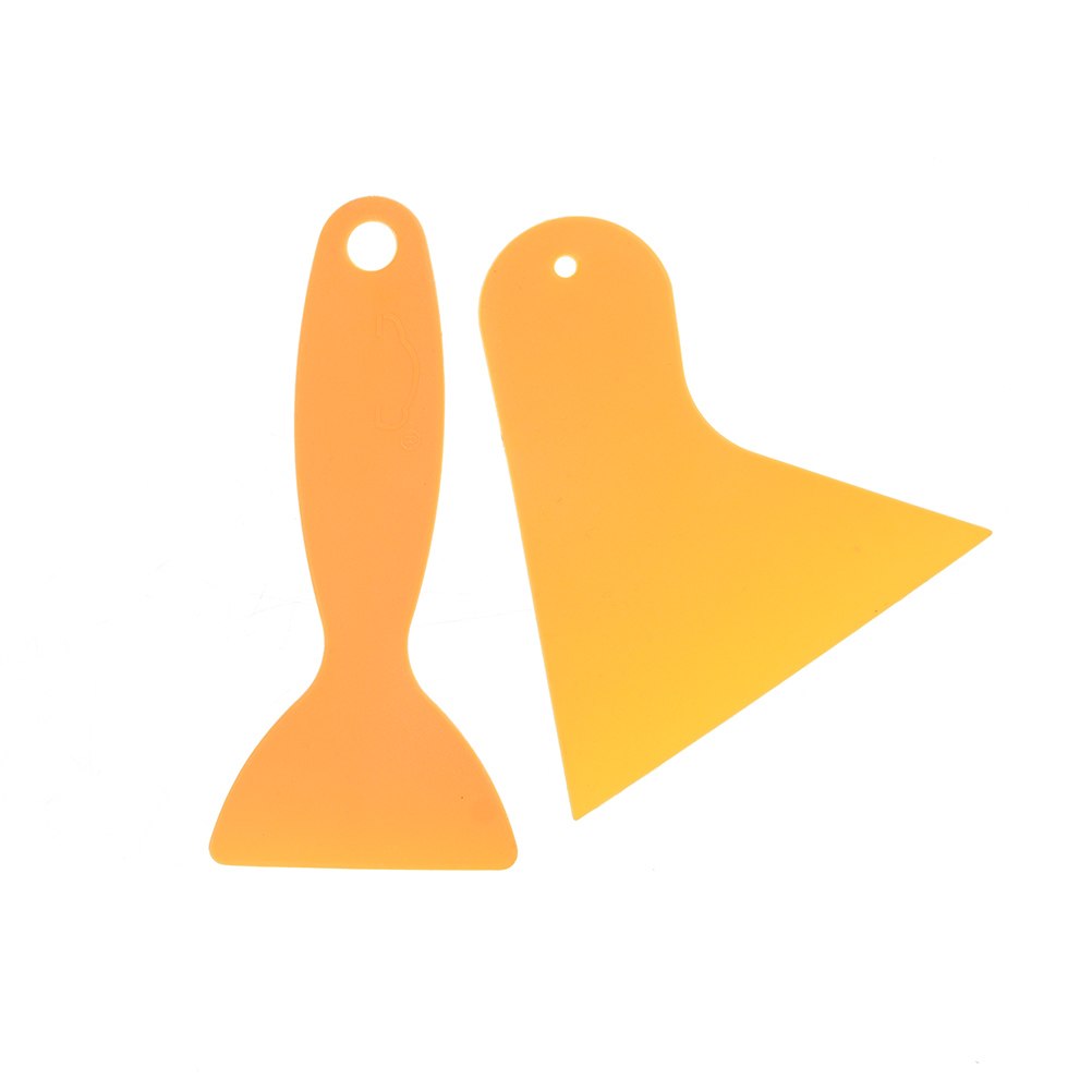 2pcs/set Yellow Plastic Car Window Foils Film Tool... – Grandado