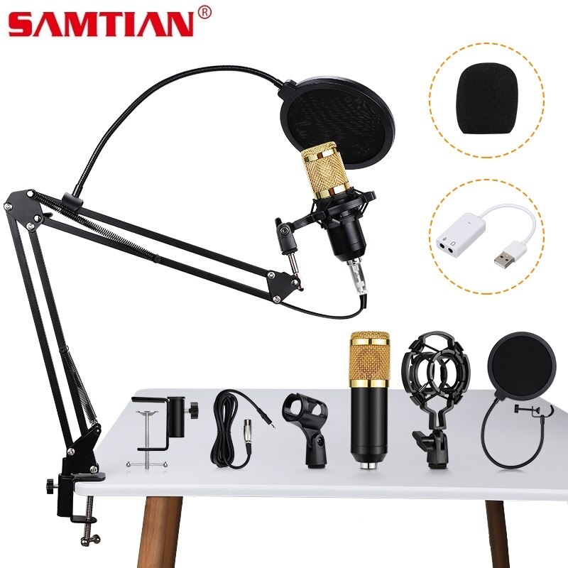 Samtian Professionele Microfoon Bm 800 Mic Studio ... – Vicedeal