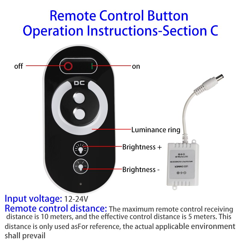 Intelligente LED-lamp dimmer Controller RF draadlo... – Vicedeal
