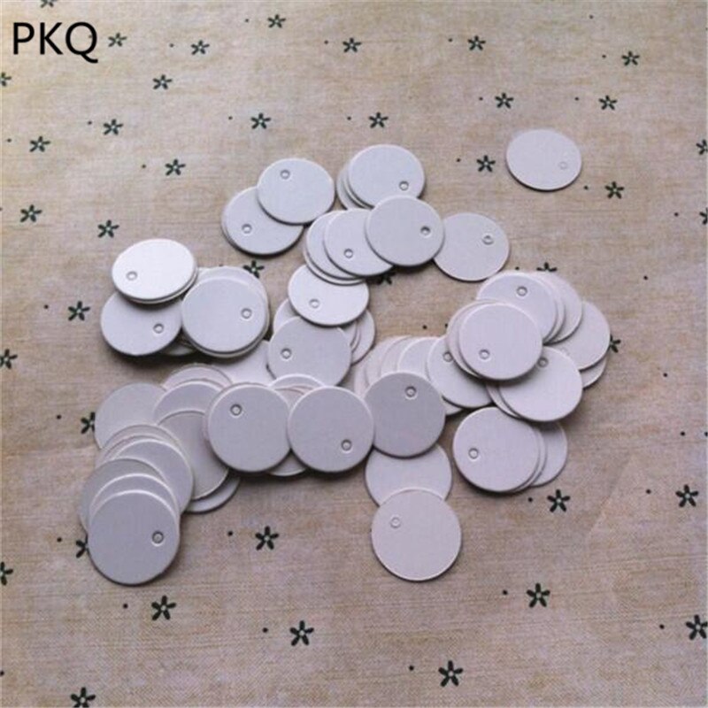 100 Stck/viel Kraft Papier SchöNe Runde Stichworte... – Grandado