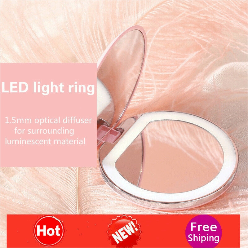 Makeup Cosmetic Folding Portable Compact Pocket Mi... – Vicedeal