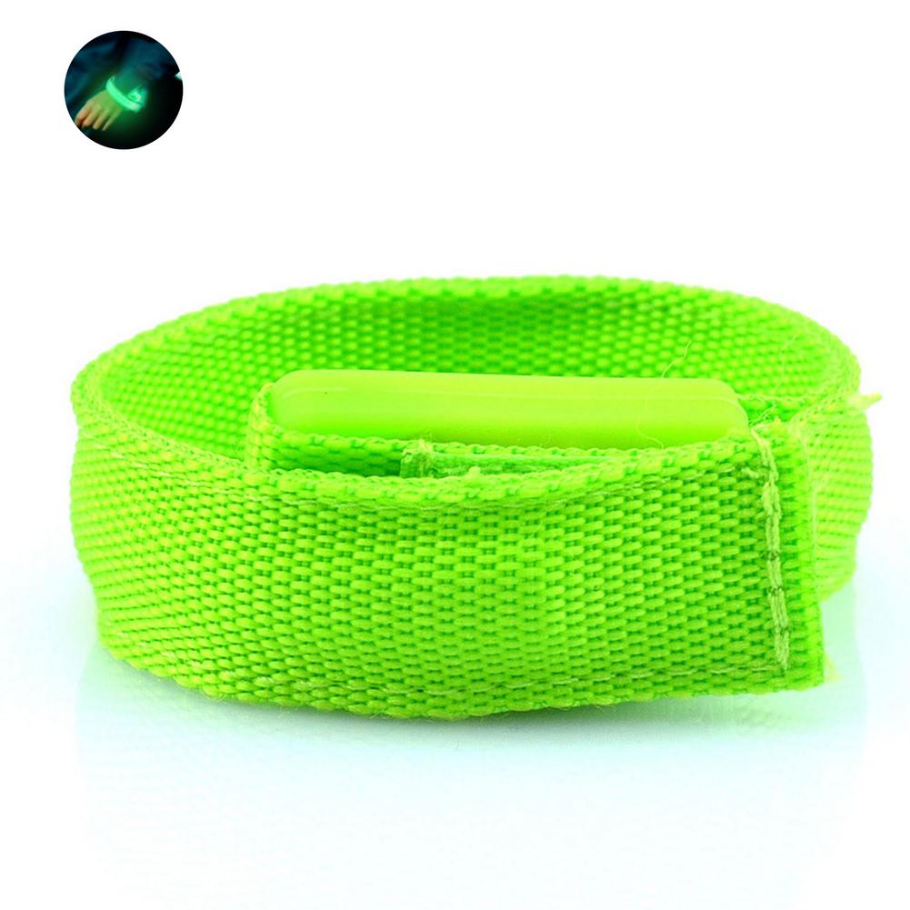 Led Flashing Wrist Band Bracelet Light Up Glow Out... – Grandado