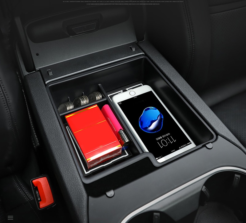 Car Styling Plastic Interior Central Armrest Stora... – Grandado