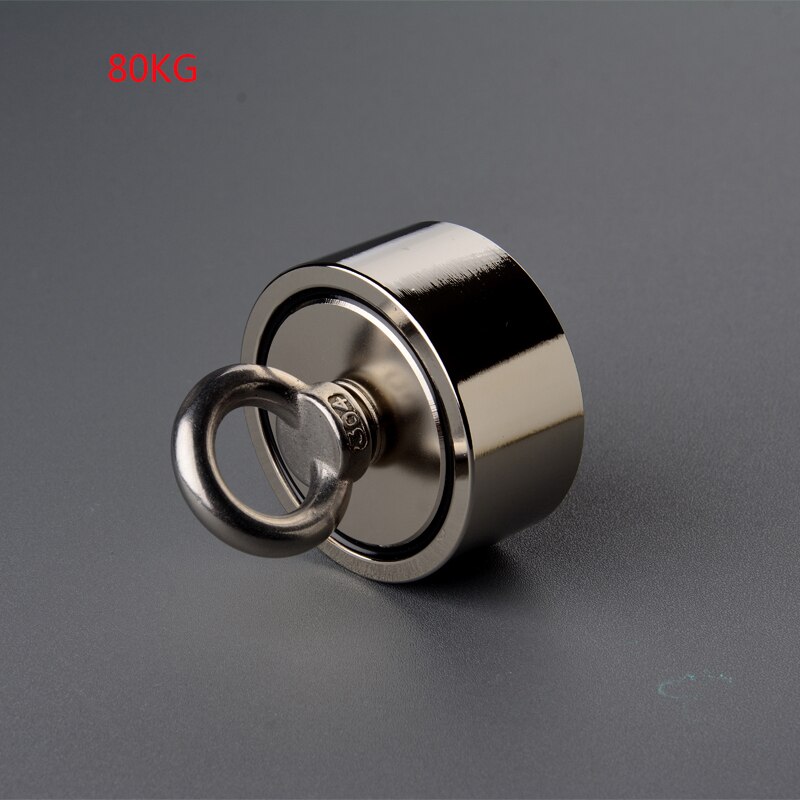 Double Side 80-120Kg Strong Neodymium Magnet Searc... – Grandado