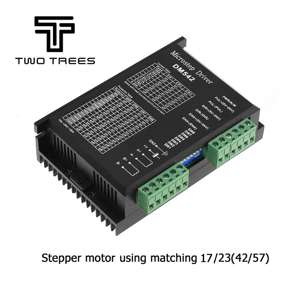 DM542 Stepper Motor Controller 2-phase Digital Ste... – Grandado