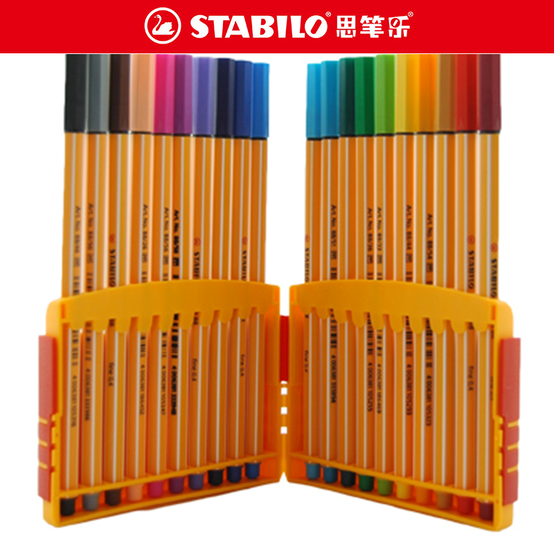 10 teile/satz Stabilo Marker Pen-Set 25 Farben Hak... – Vicedeal