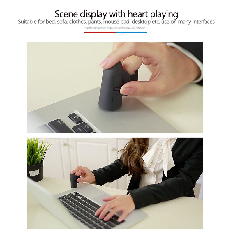 5 Kleur 2.4Ghz Ring Vinger Muis Usb Draadloze Fing... – Vicedeal