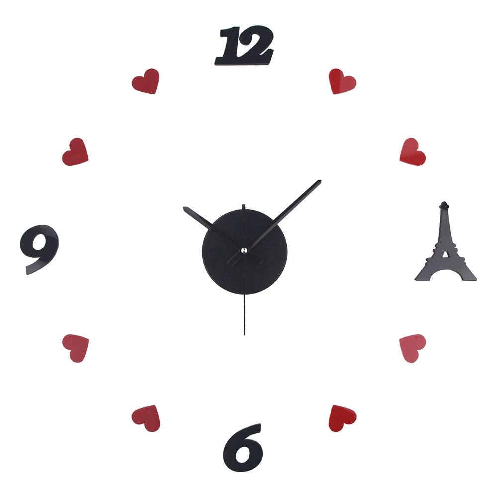3D DIY Wall Stickers Acrylic Modern Wall Clocks Qu... – Grandado