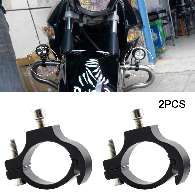 2 Stuks Universele Motorfiets Koplamp Beugel Buis ... – Grandado