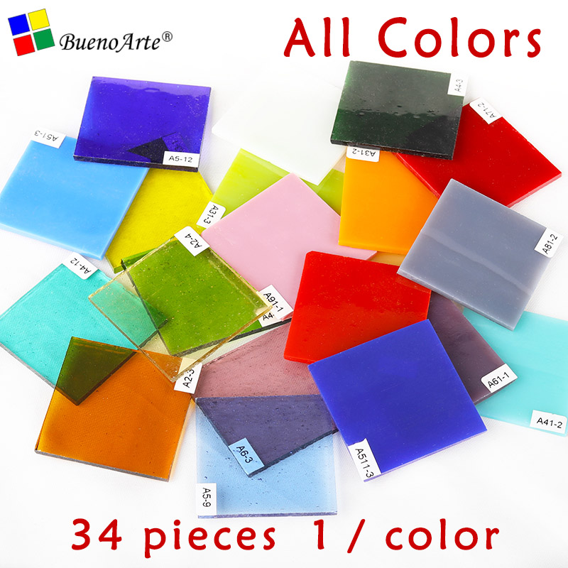 COE 90 Fusible Glass Pack Fusing Glass Transparent... – Grandado