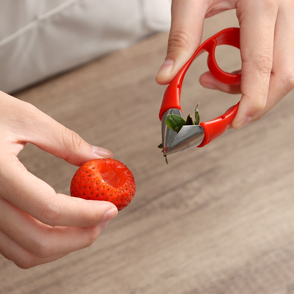 Strawberry Hullers Knife Kitchen Fruit Gadget Stai... – Grandado