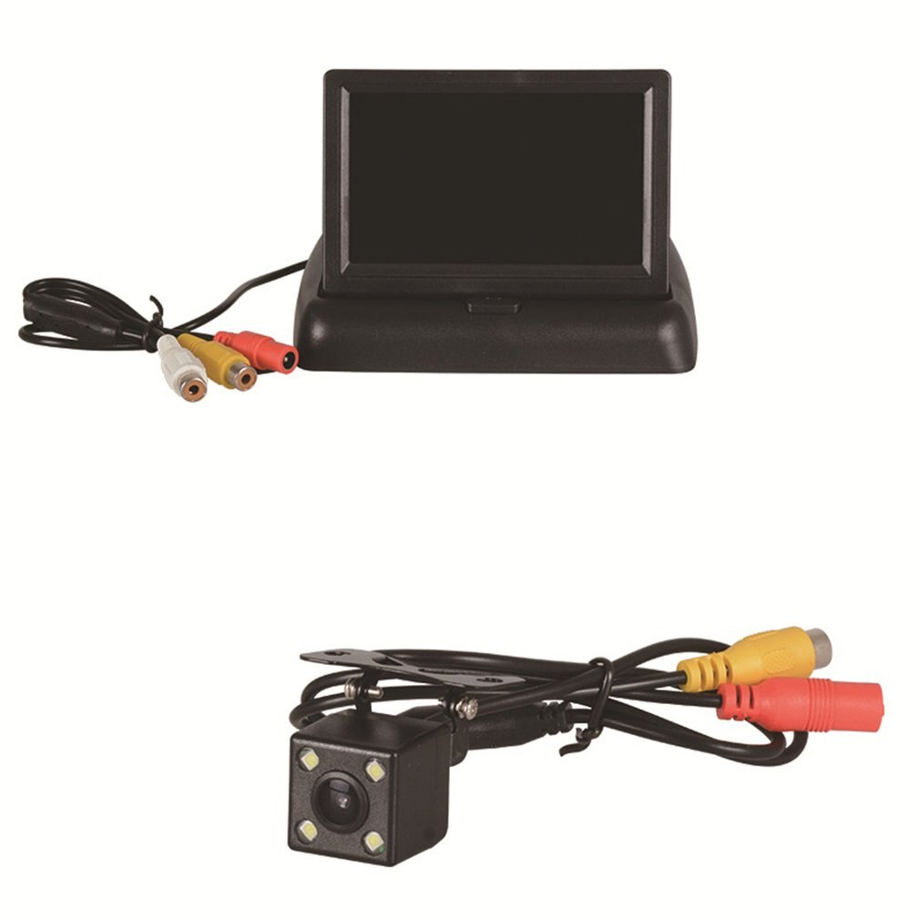 4.3 tums bilmonitor backkamera hd 4 ljus backkame... – Vicedeal