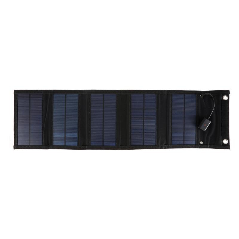 Folde solpanel 30w 18w 5v bærbar strømoplader til ... – Vicedeal