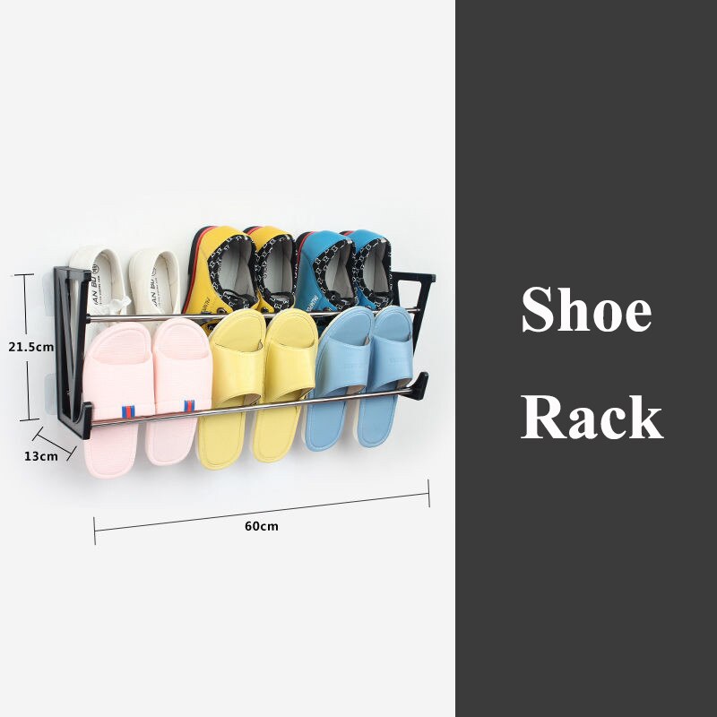 Shoe Organizer Bathroom Slippers Rack Door Dormito... – Vicedeal