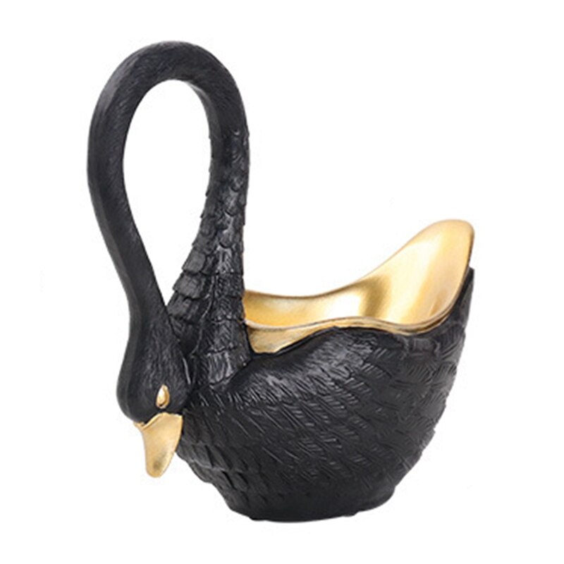 (1Pcs) Couple Resin Swan Ornaments, Living Room TV... – Grandado
