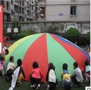 1Pcs 2M Rainbow Paraplu Parachute Speelgoed Kind K... – Vicedeal