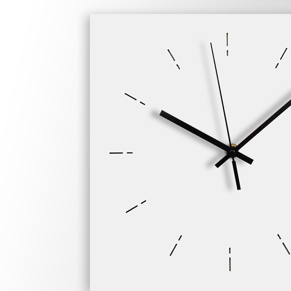 MDF Wooden Hanging Wall Clock Simple Modern Quiet ... – Grandado