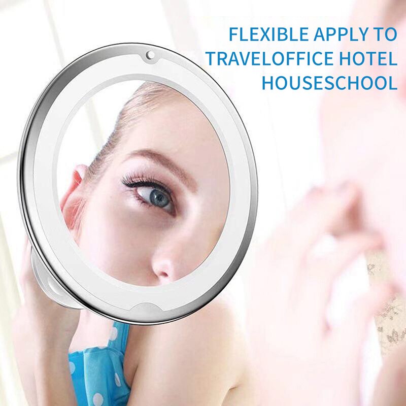 10X LED Makeup Shaving Mirror Lighted Magnifying M... – Grandado