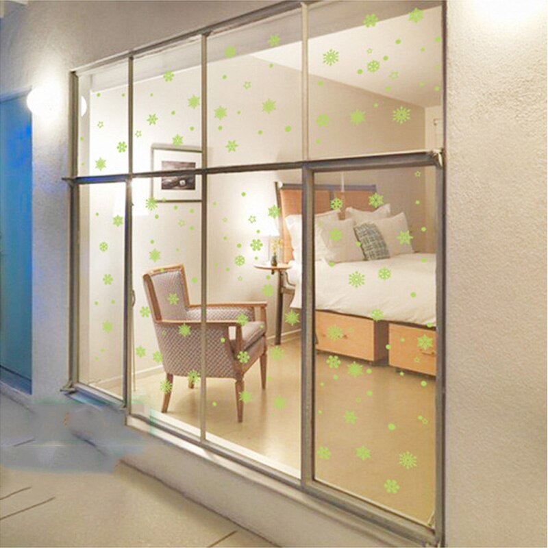 Luminous Snowflake Christmas Window Stickers Remov... – Grandado