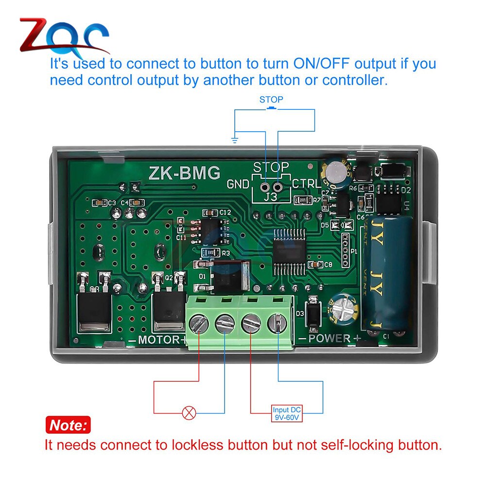 DC 9-60V 12V 24V 48V 12A 500W Signal Generator PWM... – Grandado