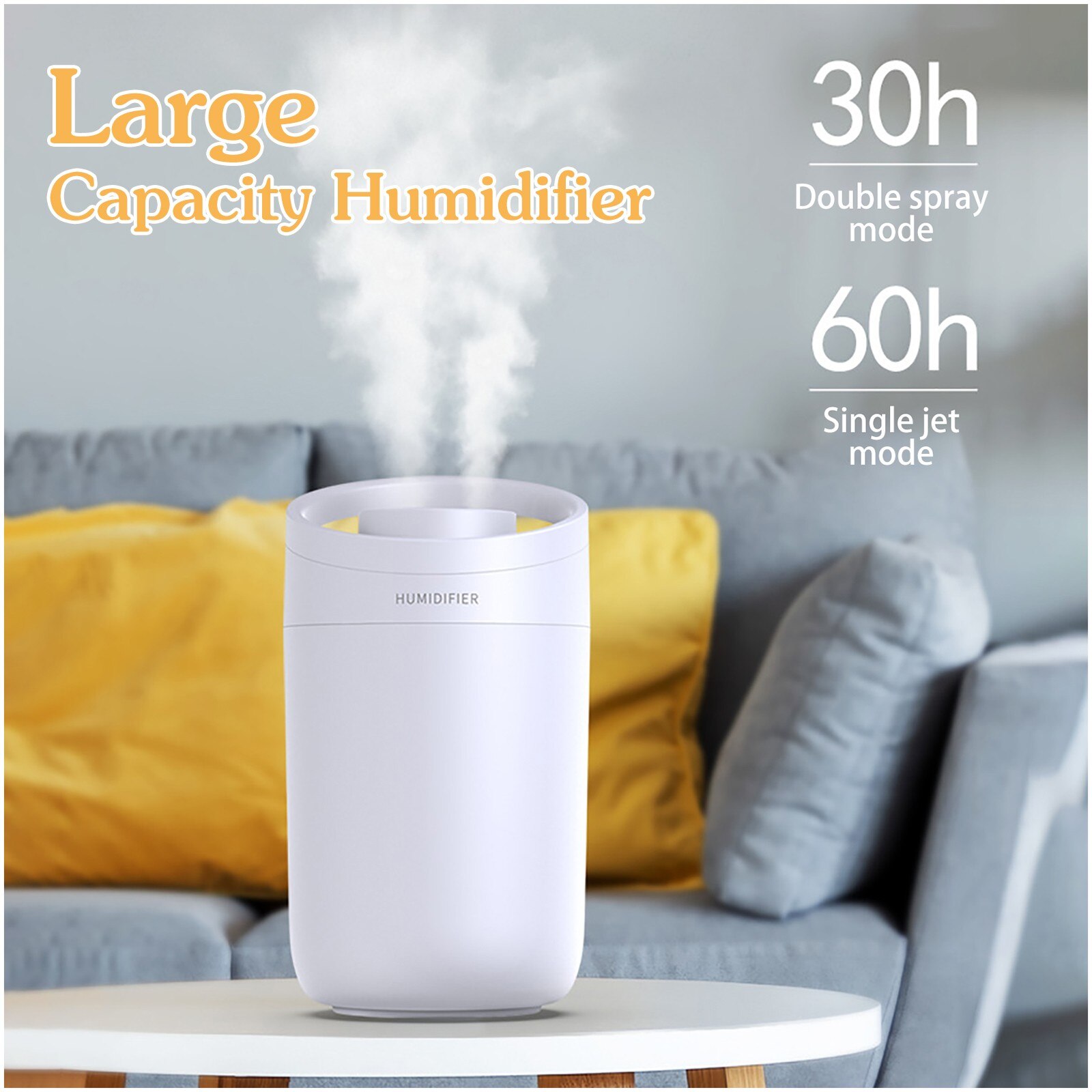 Office double spray humidifier desktop humidifier ... – Vicedeal