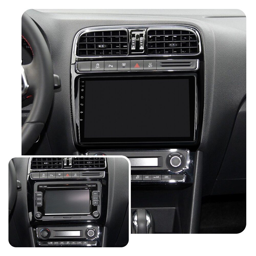 9 Inch Auto Radio Boeiboorden Frame Voor Vw Volksw... – Vicedeal