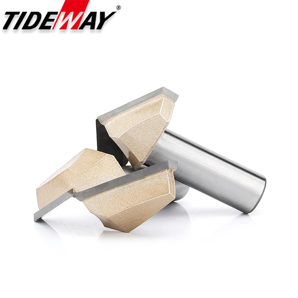 Tideway V Groove Router Bit 120 150 Degree Double ... – Grandado