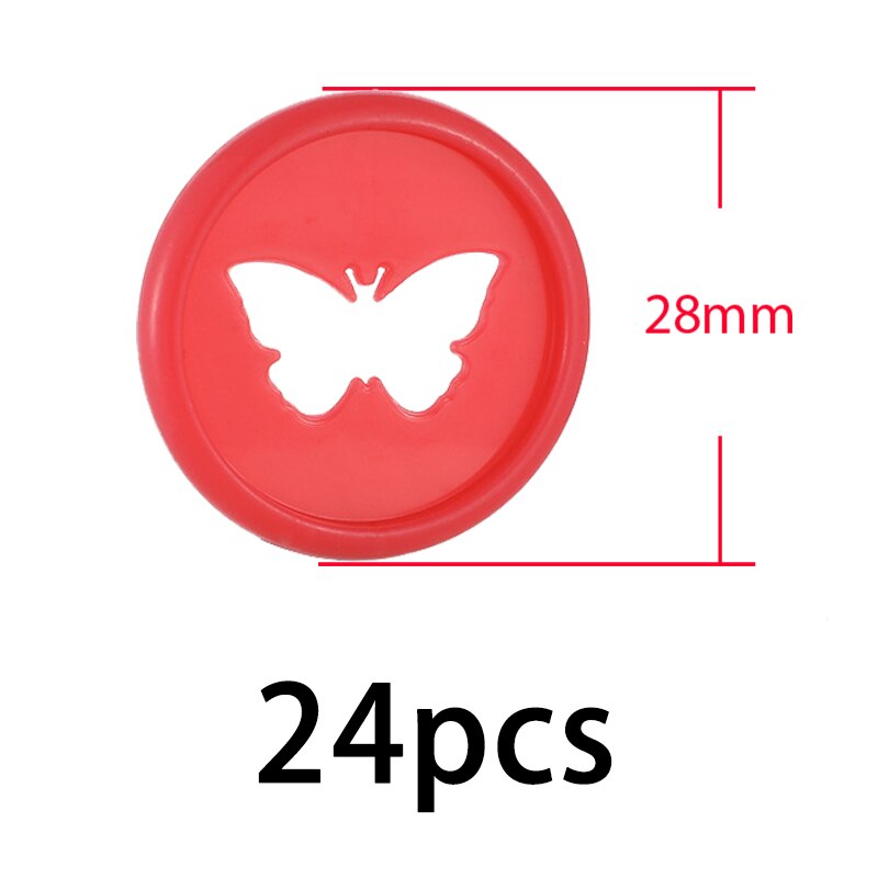 24Pcs 28Mm Plastic Disc Binding Vlinder Paddestoel... – Vicedeal