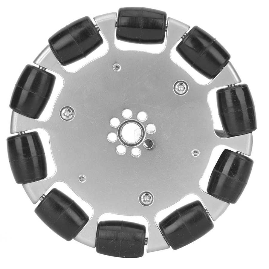 1pc 4 inches Metal Omnidirectional Wheel and neopr... – Vicedeal