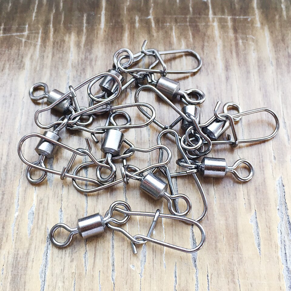 50PCS/Lot Connector Rolling Swivel with Nice Snap ... – Vicedeal