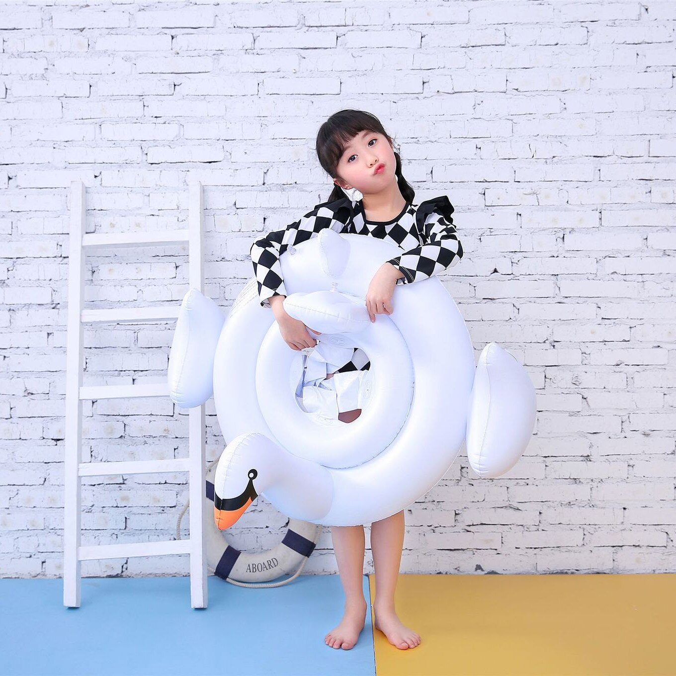 Pool Float Baby Swim Ring Flamingo Unicorn Pool Fl... – Grandado