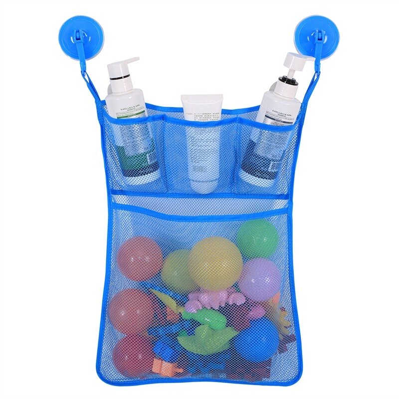 Multifunction Baby Bathroom Mesh Bag Child Bath To... – Vicedeal
