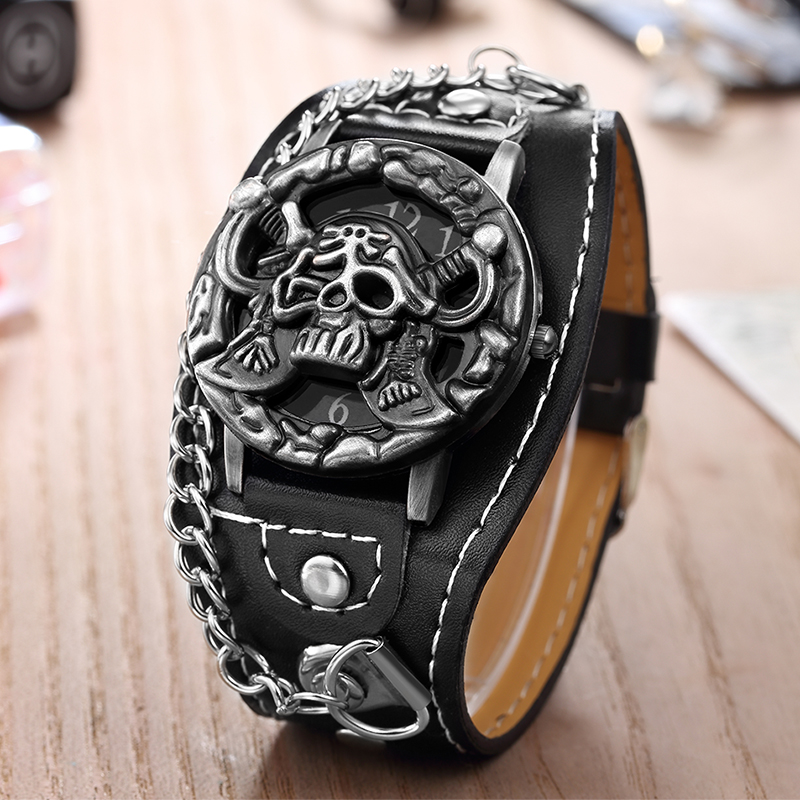 Sales O.T.SEA Brand Pirate Skull Watches Men Luxur... – Grandado