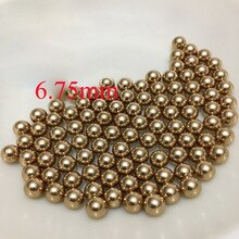 6.75mm Dia H62 Brass Solid Industry Ball, about 10... – Grandado